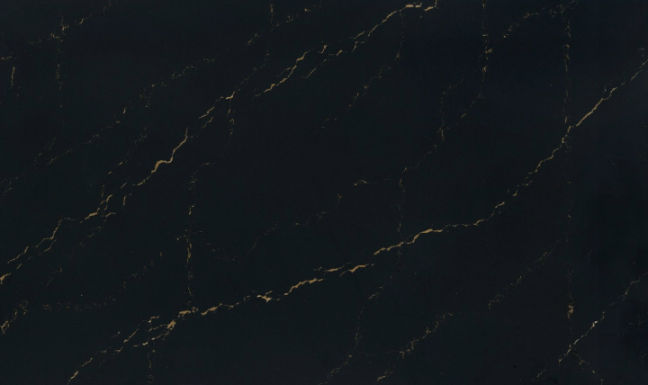 Quartz Slab - Gold Lightning - 126" x 63" - Gast